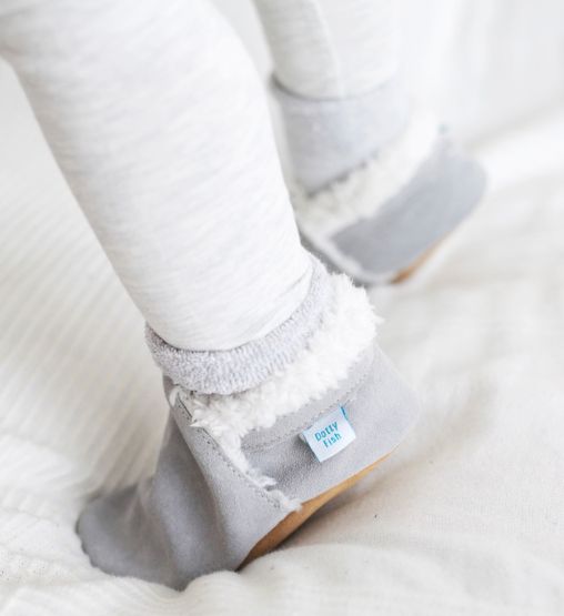 Dotty Fish - Soft Leather Baby Shoes, Booties, Slippers & Bibs